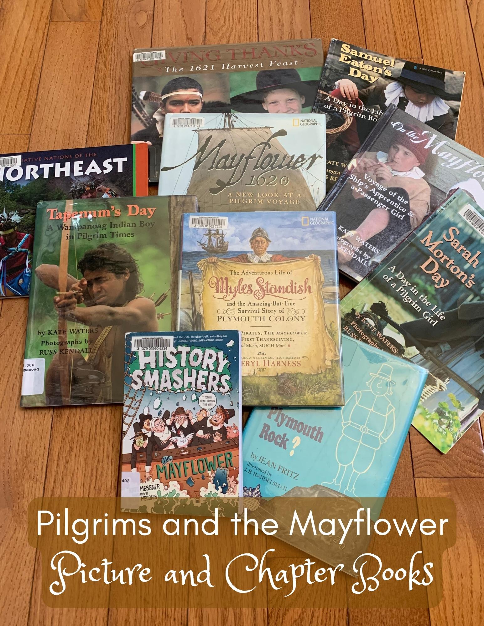 Interesting Books about Pilgrims - Around the World in Homeschool Days